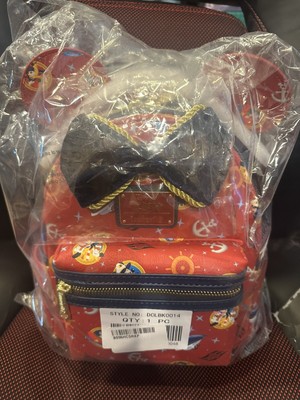 Loungefly Disney Wish Cruise Line Red Mini Backpack Amazon Exclusive ...