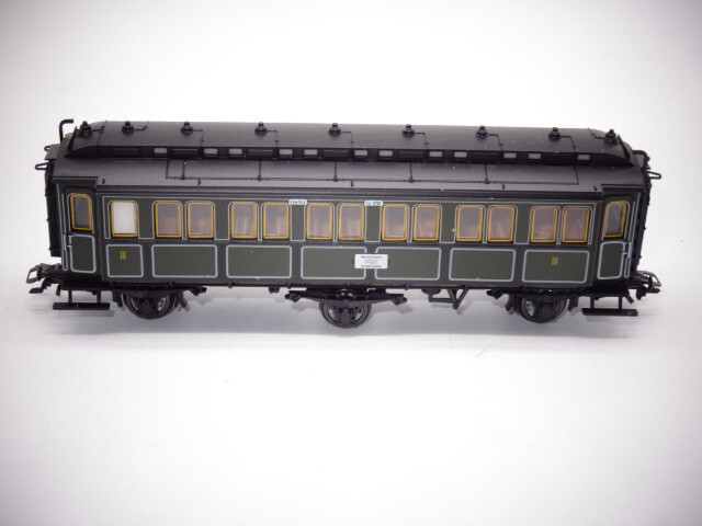 Trix H0 DC 23016 Personenwagen 1./2..Kl., K.Bay.Sts.B. in OVP--2-- | eBay