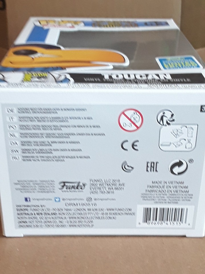 2019 San Diego Comic Con Mascot TOUCAN Shared Exclusive Bundle Limited ...