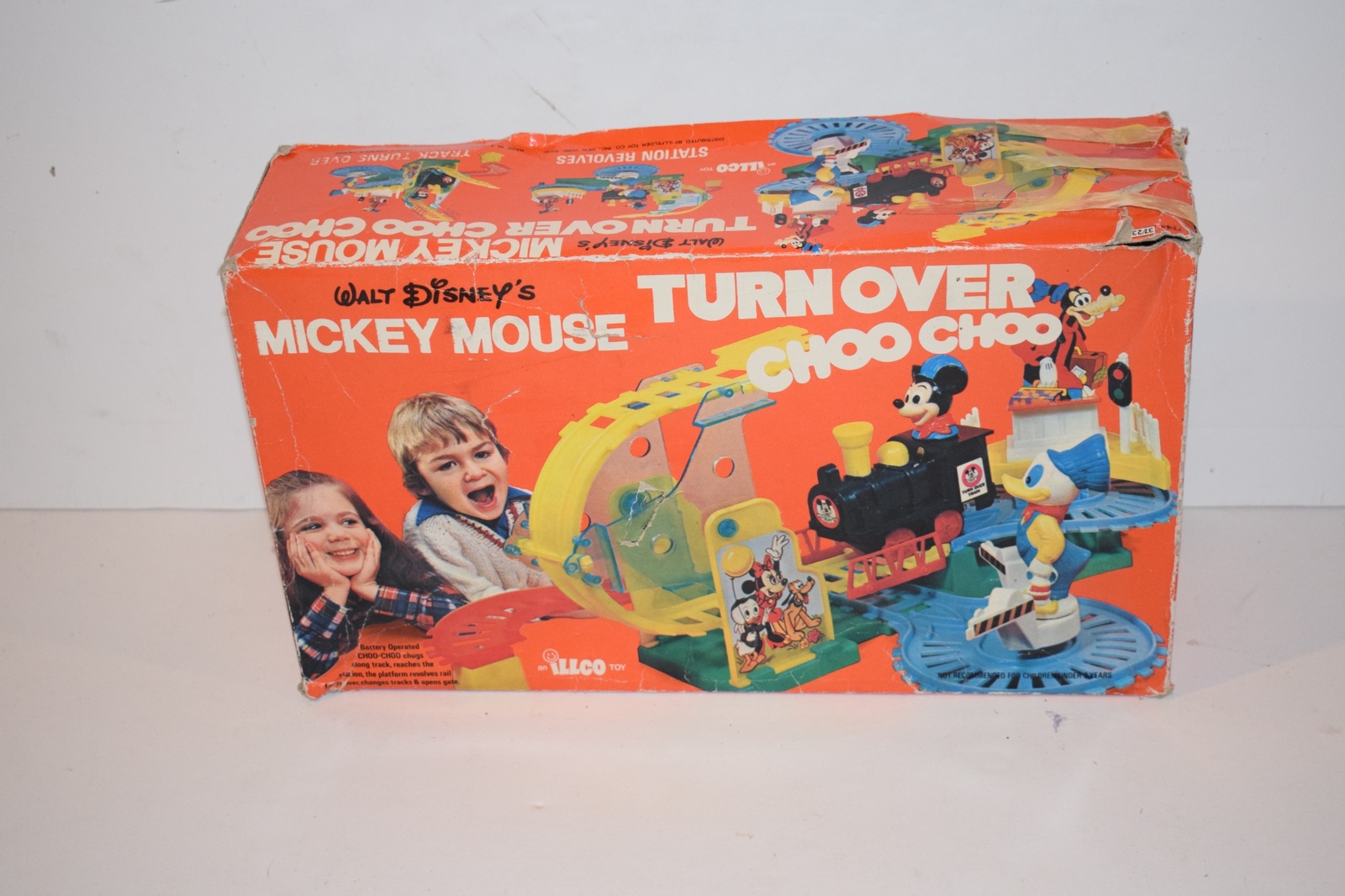 ILLCO WALT DISNEYS MICKEY MOUSE TURN OVER CHOO (FLS59) | eBay