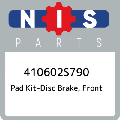 410602S790 Nissan Pad kit-disc brake, front 410602S790, New Genuine OEM ...