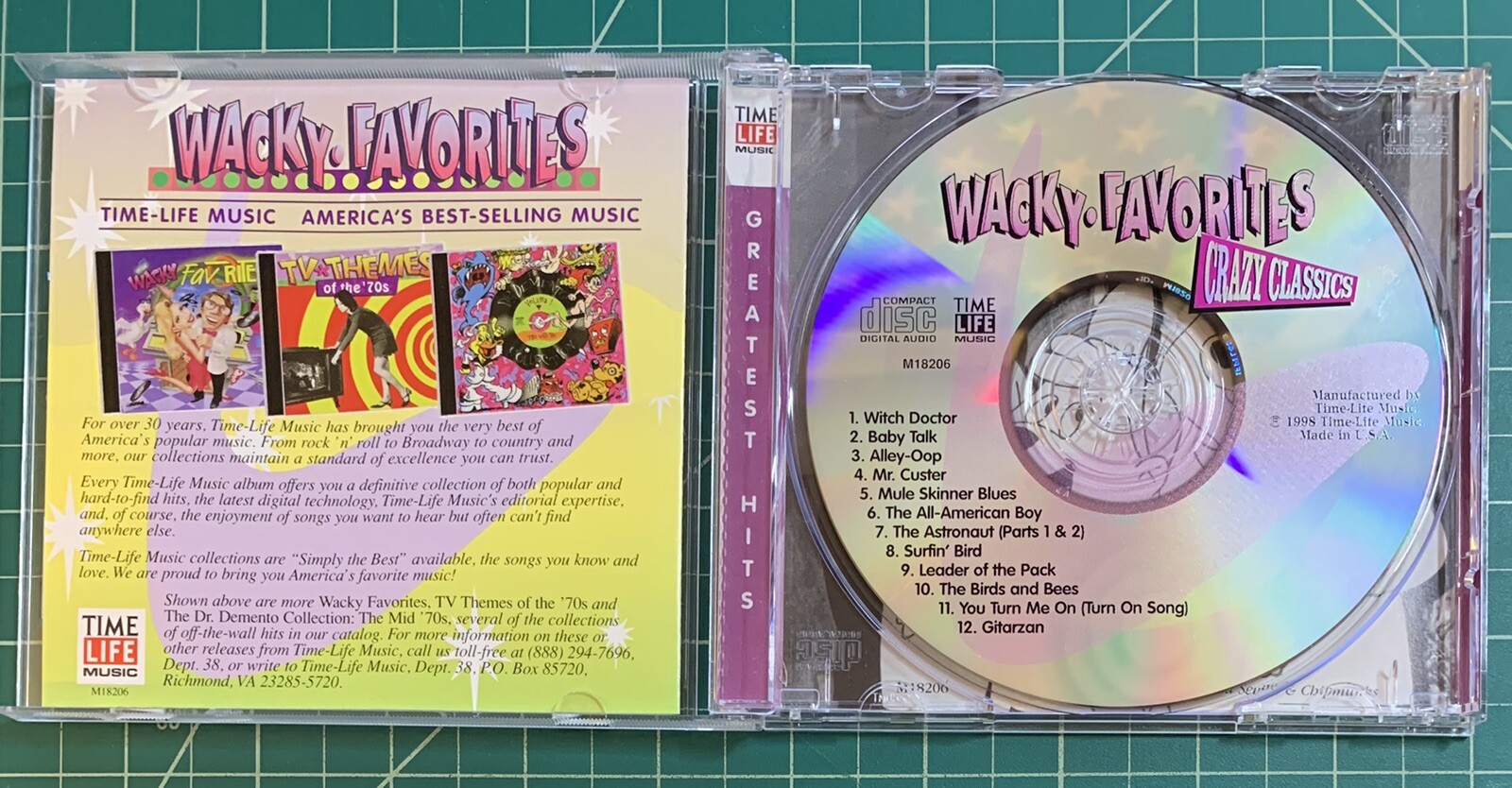 WACKY FAVORITES, CRAZY CLASSICS - VARIOUS ARTISTS, CD, TIME LIFE, 1998 ...