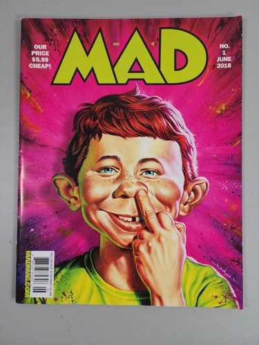 Mad Magazine June 2018 #001 Middle Finger Issue | eBay