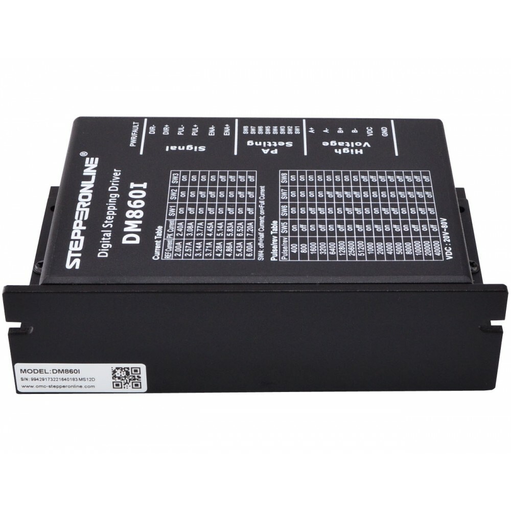 STEPPERONLINE DM860I Nema 34 Digital Stepper Motor Driver 2.4-7.2A 20 ...