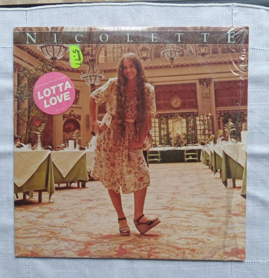 Nicolette Larson [Lotta Love] Nicolette 1978 Near Mint record and cover ...