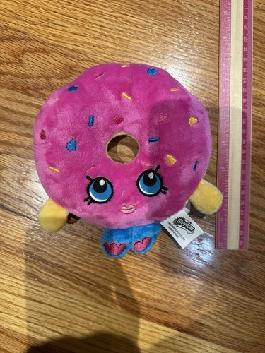 Fiesta Moose Shopkins Donut Dlish Pink Doughnut With Sprinkles Plush 6 ...