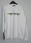 Quiz Womens New York Logo Sweatshirt White/Black Size 8 - 16 - New ...