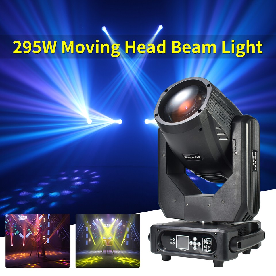 295W Beam Sharpy Moving Head Light DMX512 Sound Control Wedding Disco ...