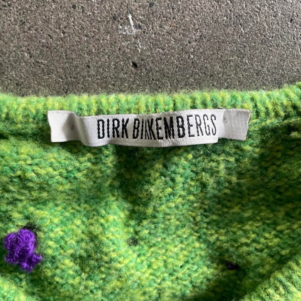 DIRK BIKKEMBERGS 1997FW Plate Kint Size M Archive Men's | eBay