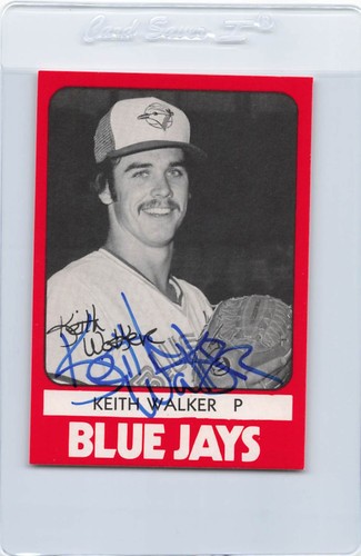 1980 Knoxville Blue Jays B&W TCMA #23 Keith Walker Signed Auto *J5194 | eBay