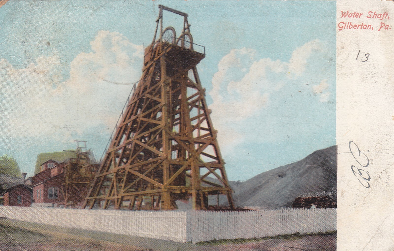 Gilberton, Pa - Water Shaft | eBay