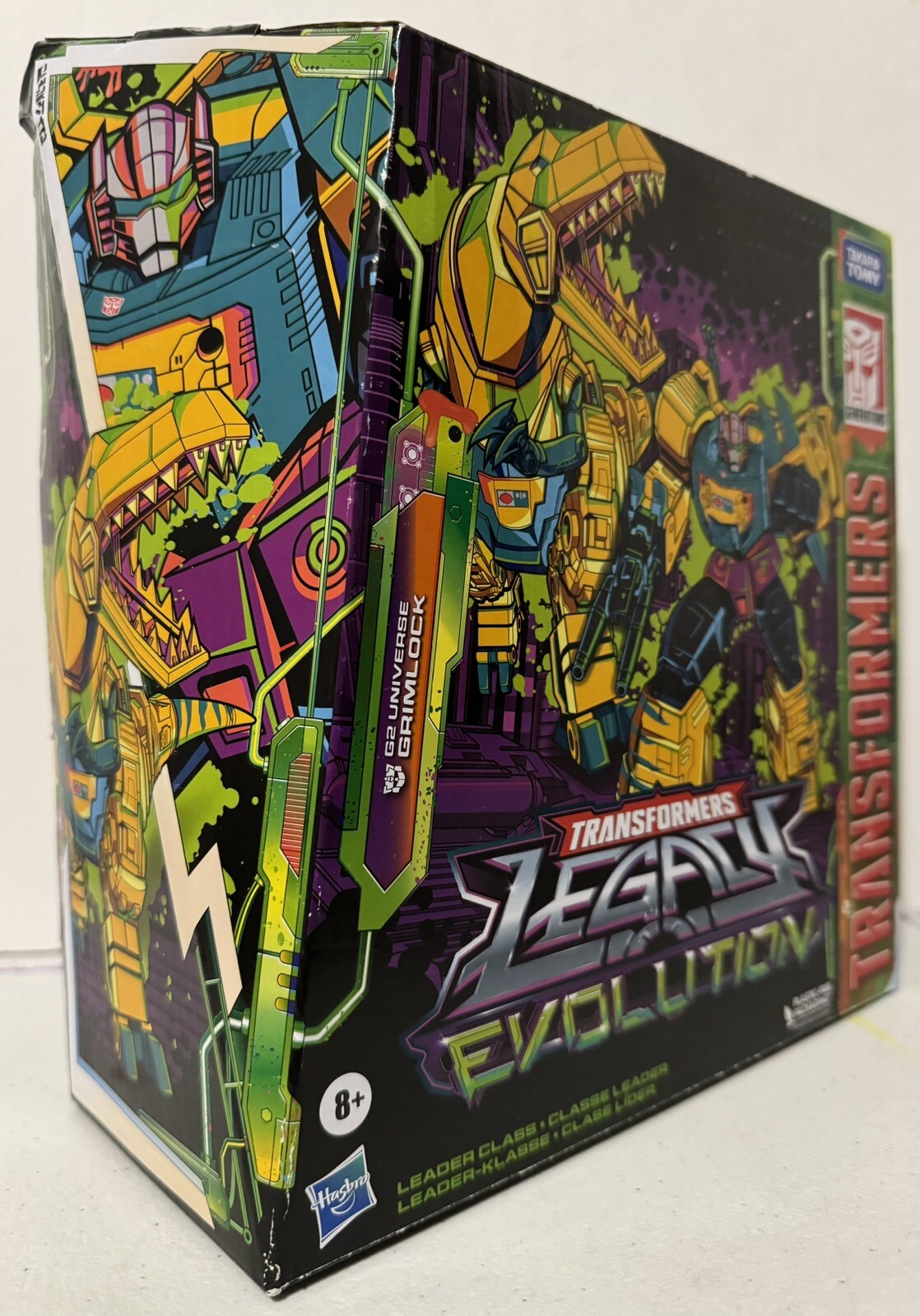 Hasbro Transformers Legacy Evolution G2 Universe Leader Class Grimlock Figure