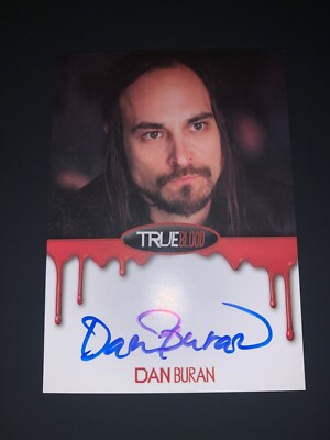 Dan Buran As Marcus Bozeman Full Bleed Autograph Card In True Blood. | eBay
