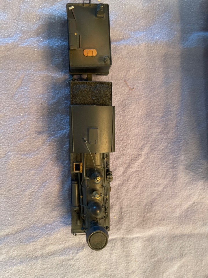 HO SCALE 1:87 BRASS UNITED 3-TRUCK SHAY CLASS B GEARED LOCO W/TENDER ...