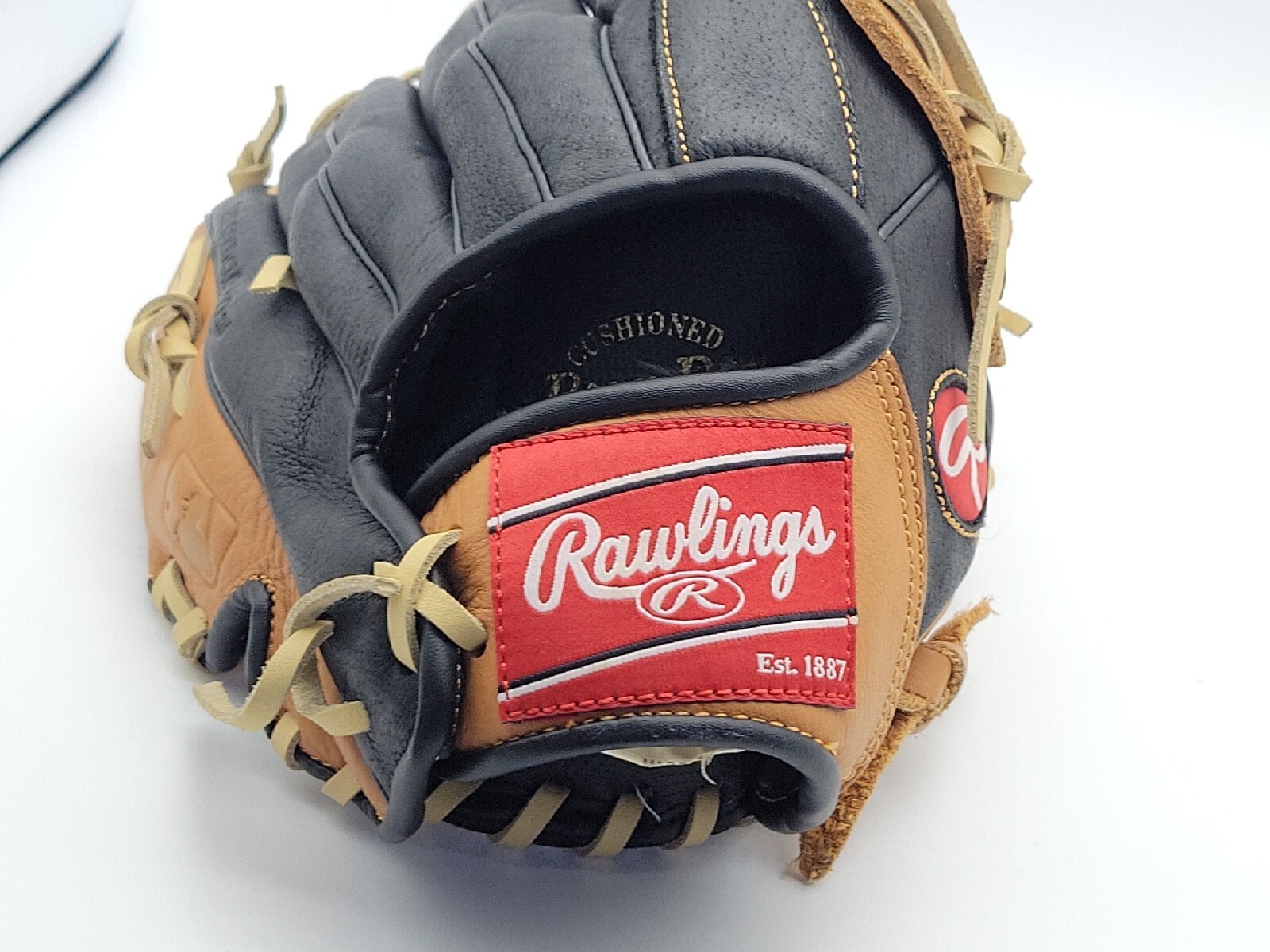 Rawlings P120GBH 12" Prodigy Baseball Glove Palm Pad Feature Black ...