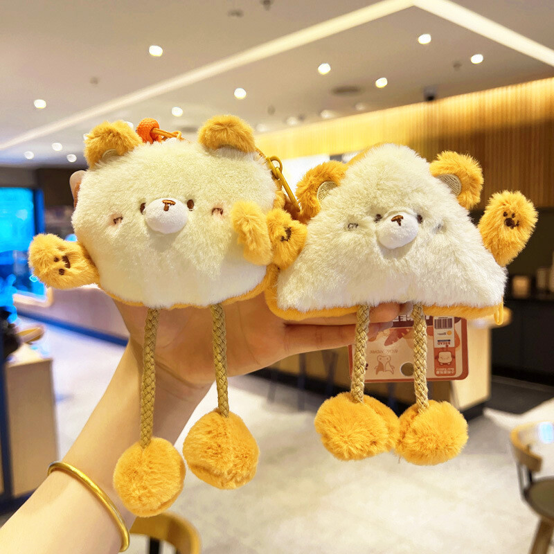 Cute Plush Toy Keychain Creative Doll Pendant Wholesale Bag Charm For ...