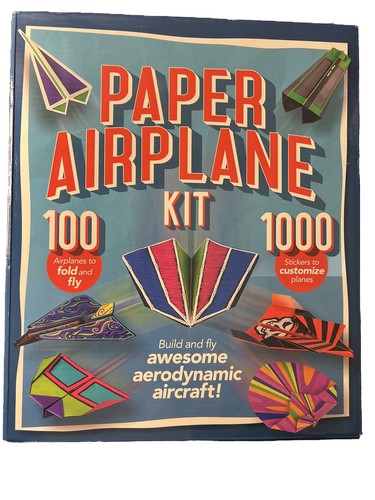 Paper Airplane Kit -100 Airplanes To Fold And Fly | eBay