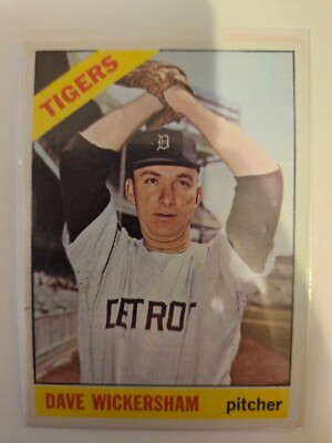 1966 TOPPS DAVE WICKERSHAM #58 EX/MT COMBINED SHIPPING | eBay