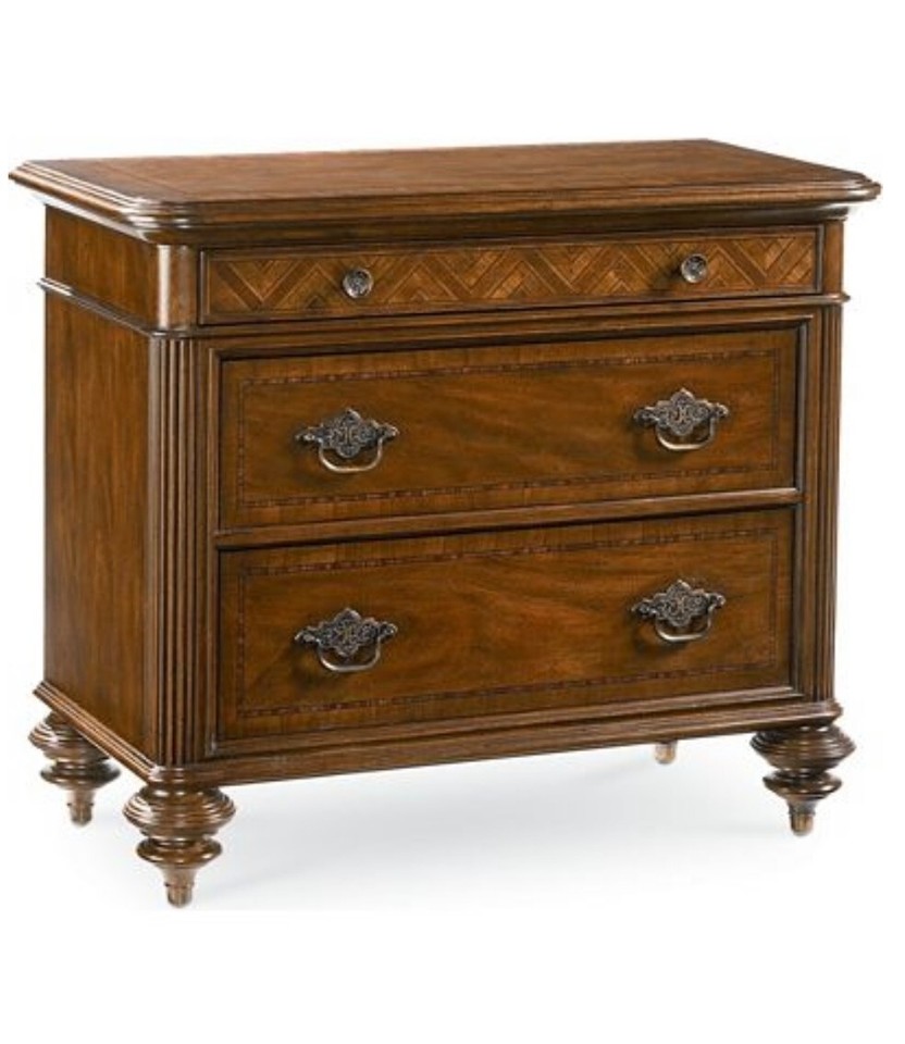 Thomasville Furniture Ernest Hemingway 7pcs King Bedroom Set | eBay