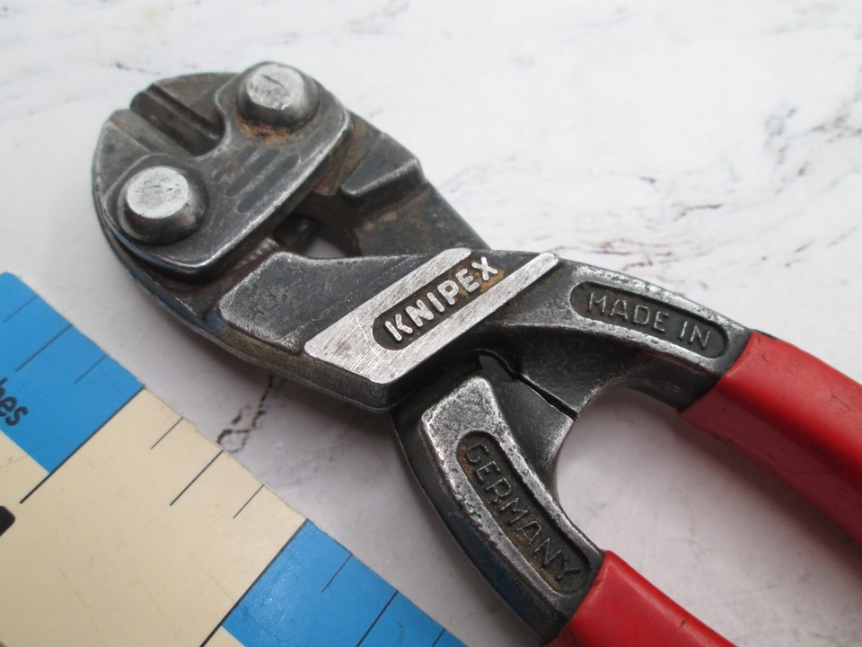 Used Red Handled Knipex CoBolt Compact Bolt Cutters Germany | eBay
