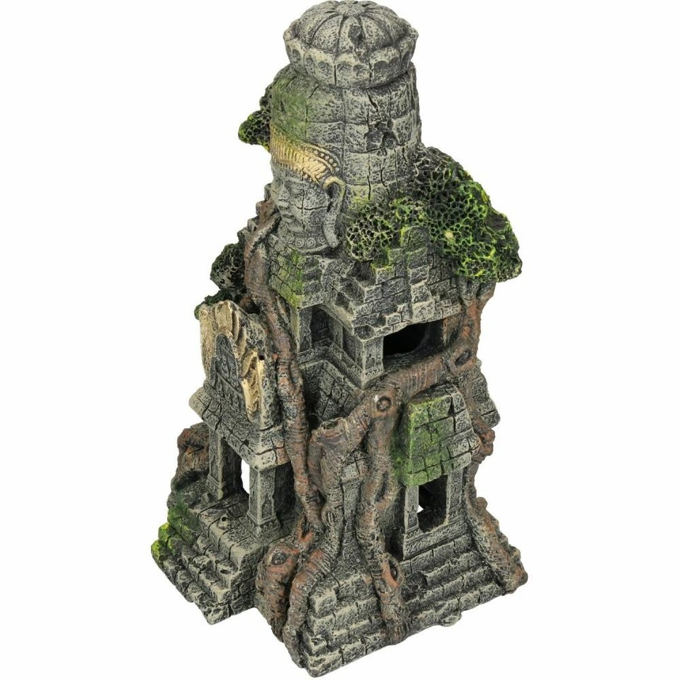 Large Aquatic Aquarium Cambodian Temple Ruins Fish Tank Ornament ...