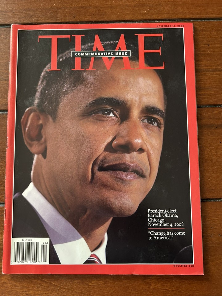 Barack Obama Time Magazine - First Inauguration; January 20, 2009 | eBay