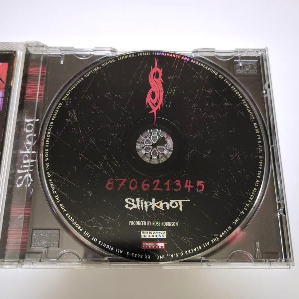 Slipknot Cd Self-Titled Debut Album Heavy Metal Music Collectible Audio ...