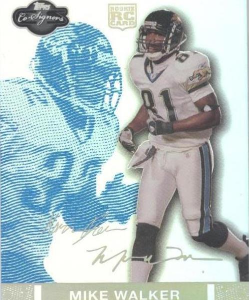 2007 Topps Co-Signers - Maurice Jones-Drew, Mike Sims-Walker #90 Blue ...
