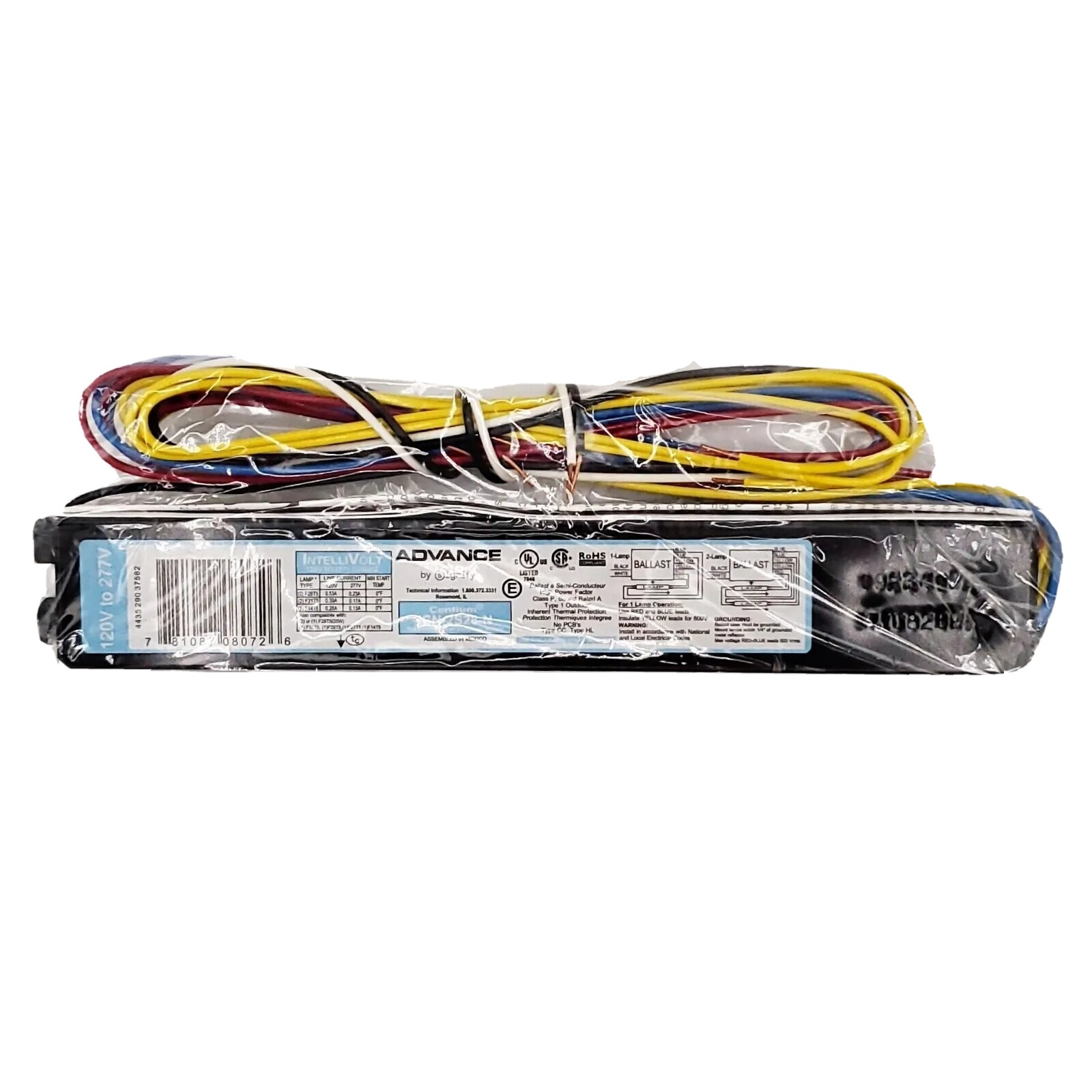 PHILIPS ADVANCE ICN-2S28-N Electronic Fluorescent Ballast for sale ...