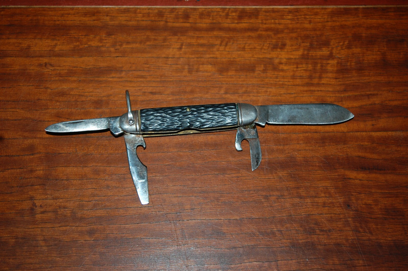 VINTAGE CAMILLUS, NY, FOLDING FOUR BLADE POCKET KNIFE, ca 1950's | eBay