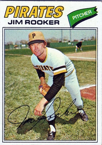 1977 Topps #82 Jim Rooker Pittsburgh Pirates EX | eBay