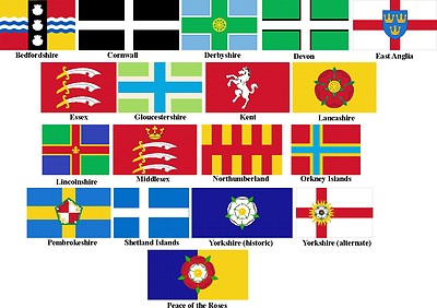 English County Flag - 5x3' & 3x2' - British Isles Counties Yorkshire ...