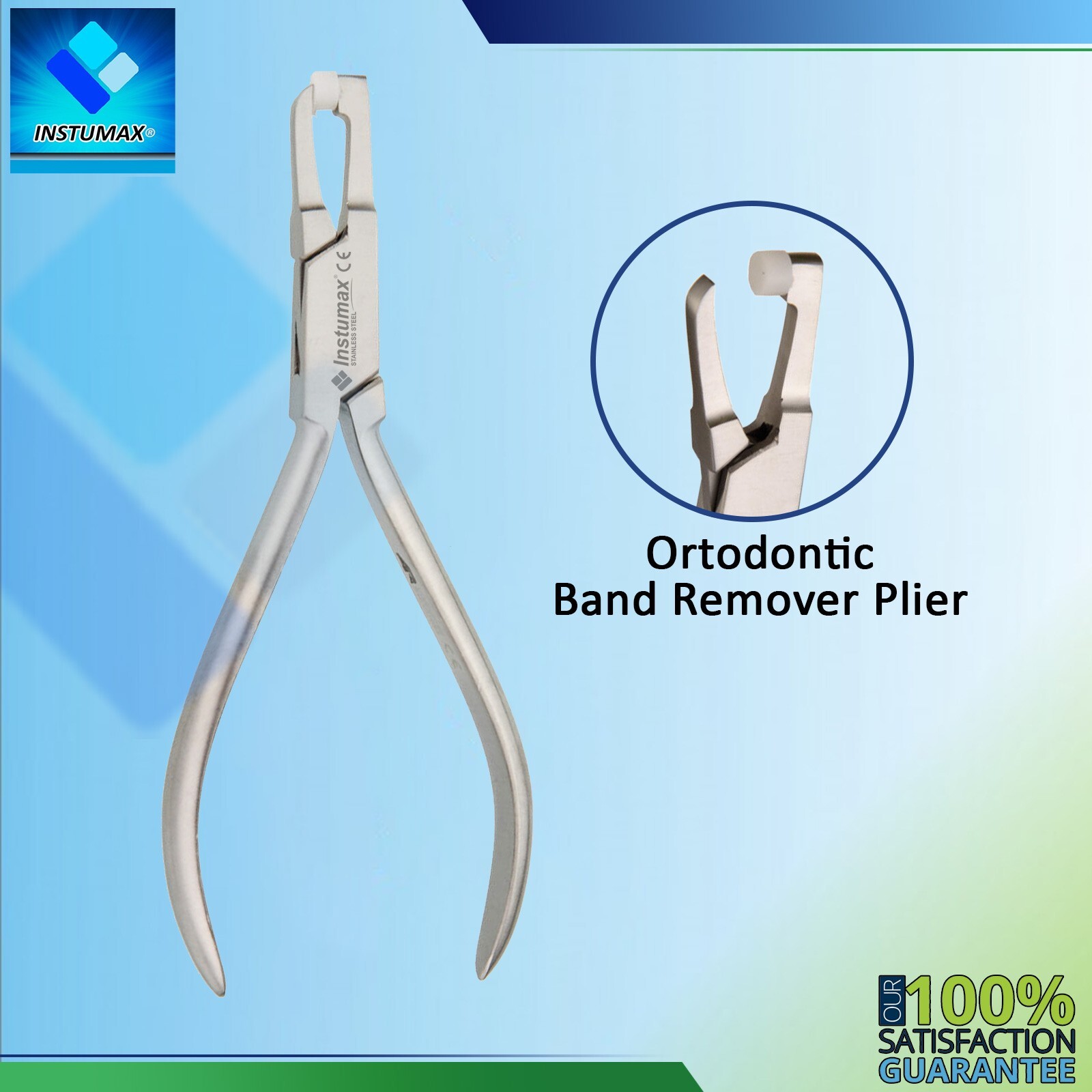 Orthodontic Bracket Braces Remover Pliers Band Cement Remover Forceps ...