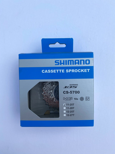 Cycling - Shimano Cassette Sprocket CS5700 11T through 25T tooth 11-25 | eBay