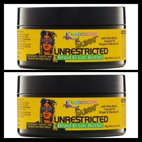 2 - Kaleidoscope X Da Brat Unrestricted Braid & Loc Butter - 4 oz each ...