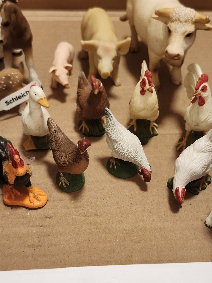 Vintage Lot of 28 SCHLEICH & SAFARI Ltd,ERTL,K KELLY ,HALLMARK | eBay
