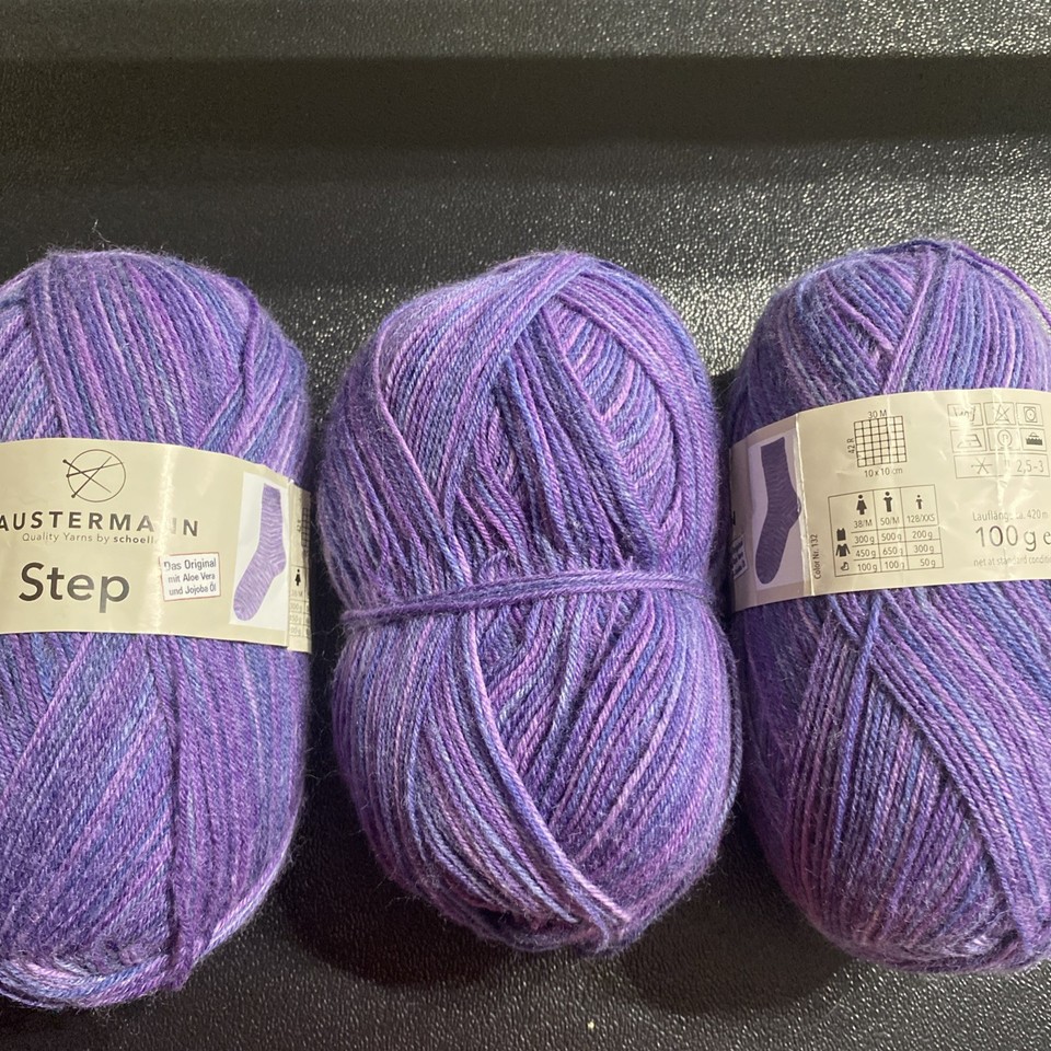 Austermann Step Sock Yarn with Aloe Vera & Jojoba Oil (132) | eBay UK