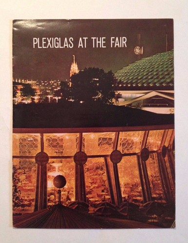 Original 1964-65 New York World's Fair "Plexiglas at the Fair" Brochure ...