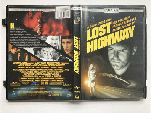 Lost Highway (DVD, 1997) David Lynch - Bill Pullman - Like New ...