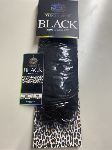 REMI_CHOCOLATE_VIRGIN_REMI_BLACK_100%_HUMAN_HAIR_Weave_10S"_#1B ...