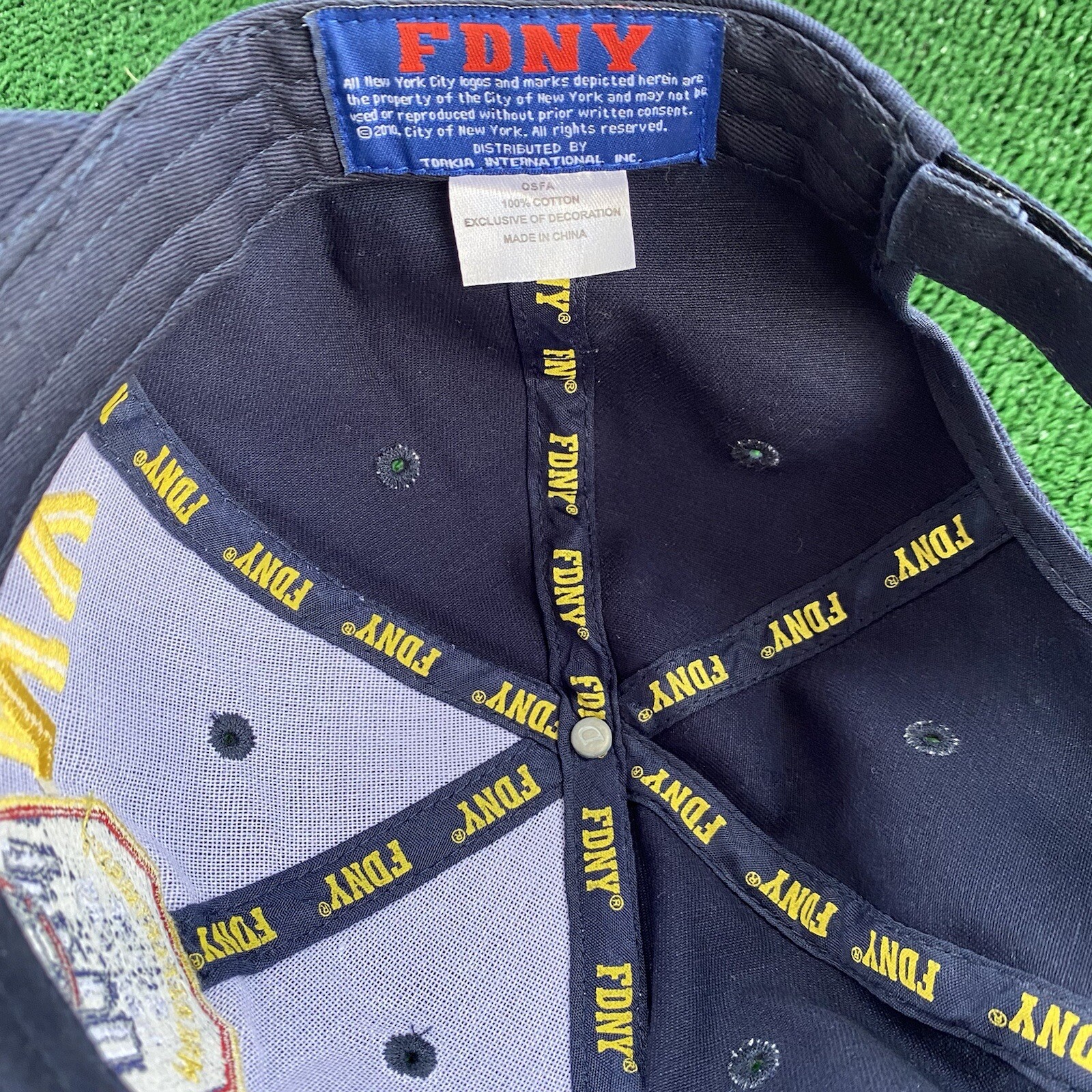 FDNY hat Cap New York City Fire Department Souvenir F… - Gem