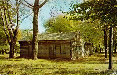 Pioneer Putnam County Cabin, Greencastle, Indiana Postcard M11 | eBay
