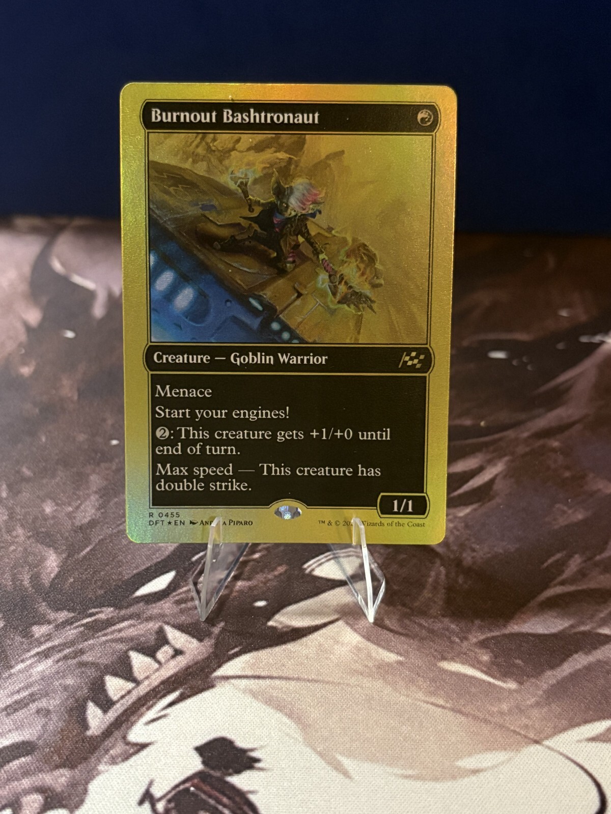 Burnout Bashtronaut (First-Place Foil) Aetherdrift Foil, 0455, NM | eBay