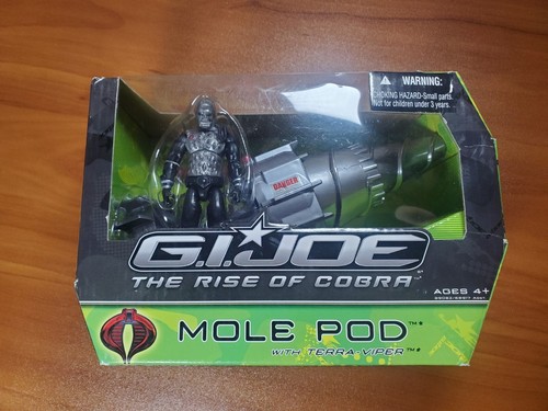Hasbro GI JOE Rise of the Cobra Mole Pod with Terra-Viper 2009 NEW | eBay