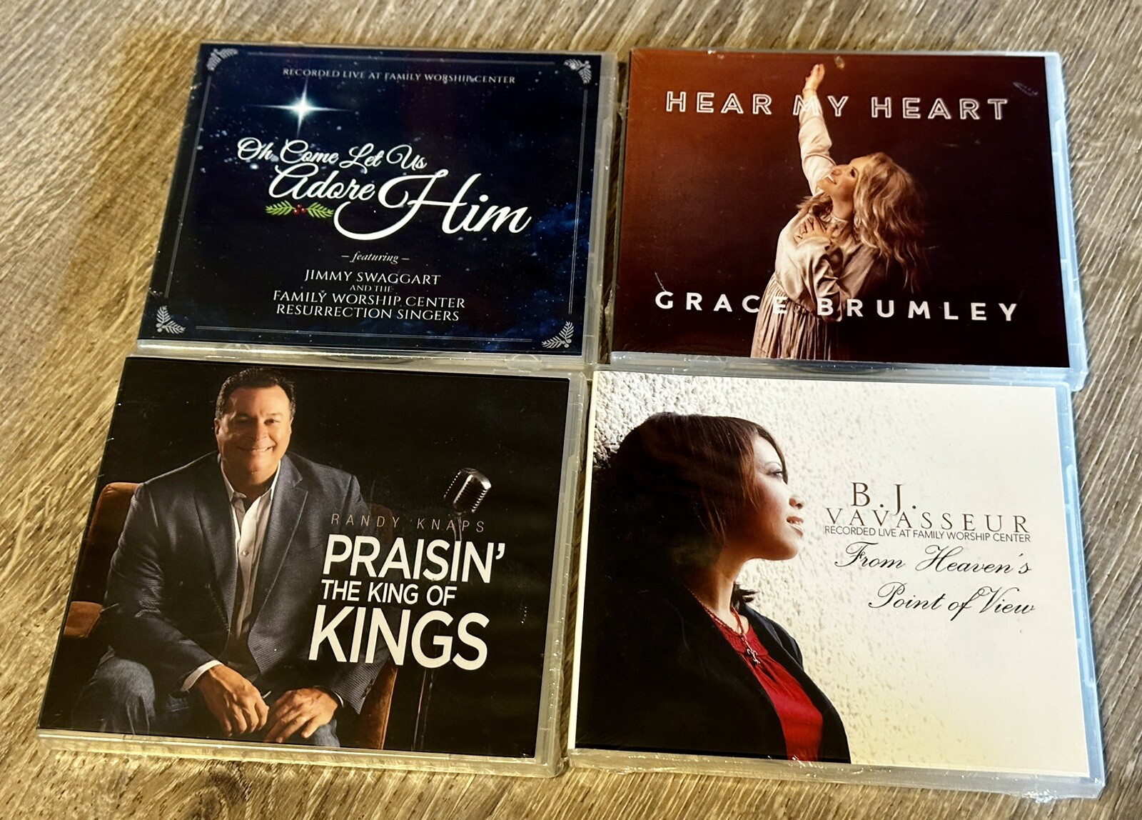 New Lot Of 4 Randy Knaps Praisin’ The King Of Kings CD Jimmy Swaggart ...