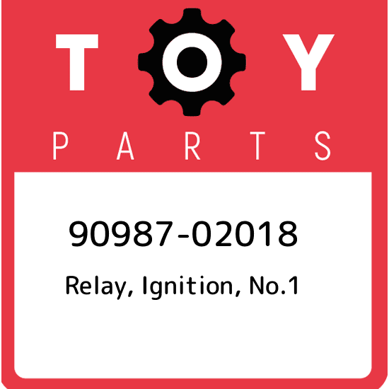 90987-02018 Toyota Relay, ignition, no.1 9098702018, New Genuine OEM ...