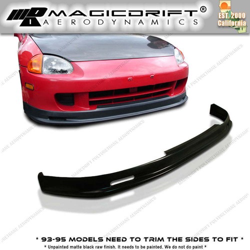 For 93 94 95 Honda DelSol Del Sol JDM MU Front Bumper Chin Spoiler Lip ...