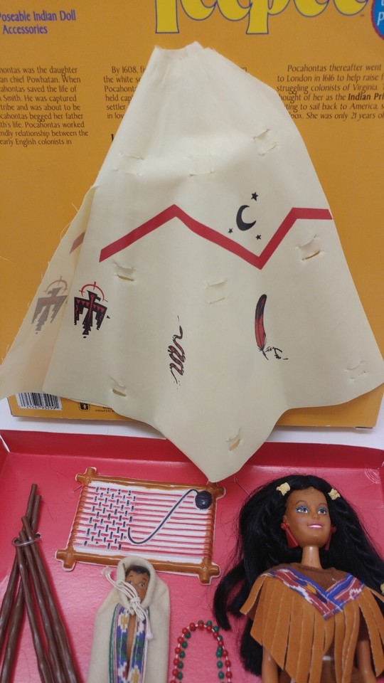 Vintage Totsy Doll Gift Set Indian Princess Doll # 493299 (Loose In Box ...