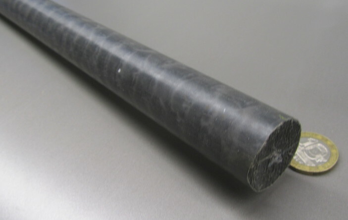 Nylon 66 Nylatron Round Rod, Black 1 1/8" Dia- 1.125" x 48" Length | eBay