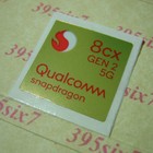 Qualcomm snapdragon 8CX GEN 2 5G STICKER - 18mm x 18mm | eBay